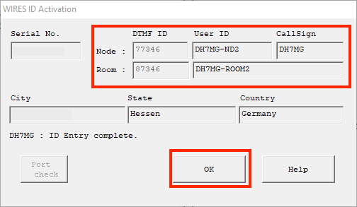 Wires-X Nodes am PC einrichten - DH7MG